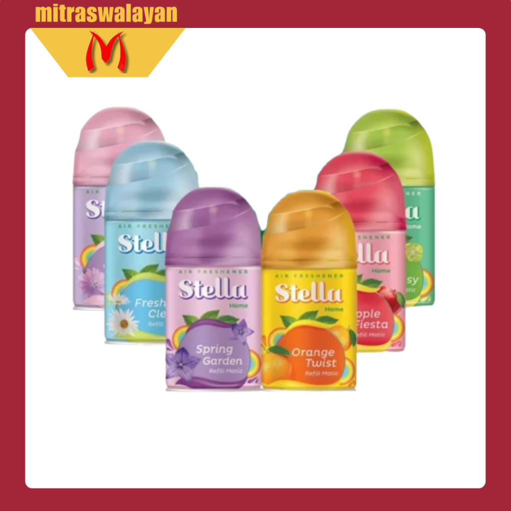 Jual STELLA Matic Air Freshener Pengharum Ruangan Refill Kemasan Botol ...
