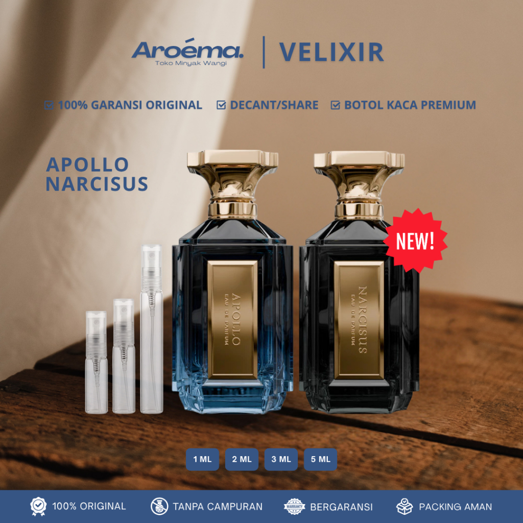 Jual Decant VELIXIR Narcisus Parfum Tester Share in Jar Parfume Travel ...