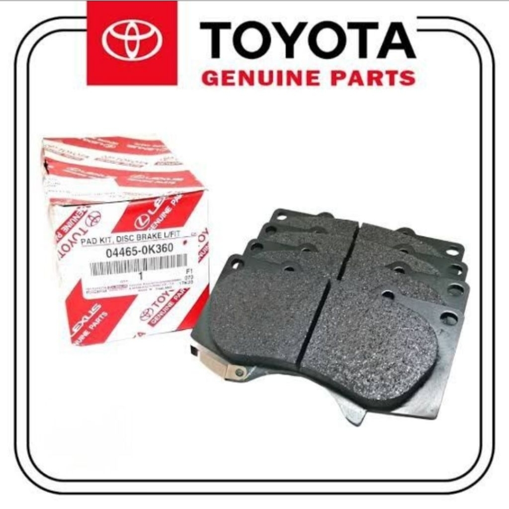 Jual BRAKE PAD FRONT - KAMPAS CAKRAM REM DEPAN HILUX REVO FORTUNER VRZ ...