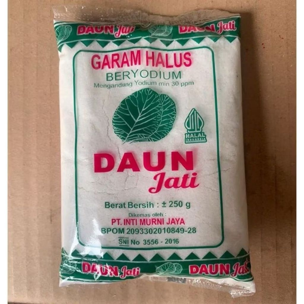 Jual Garam Daun jati 1 ball (40 Gram X 40 pcs) | Shopee Indonesia