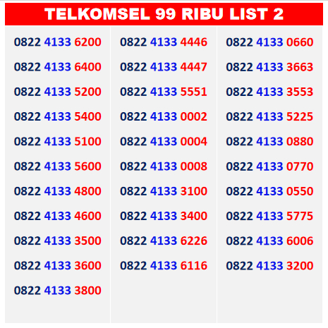 Jual Nomor Cantik telkomsel Simpati No Kartu perdana super murah 10 11 12 digit 4G 5G kartu ...