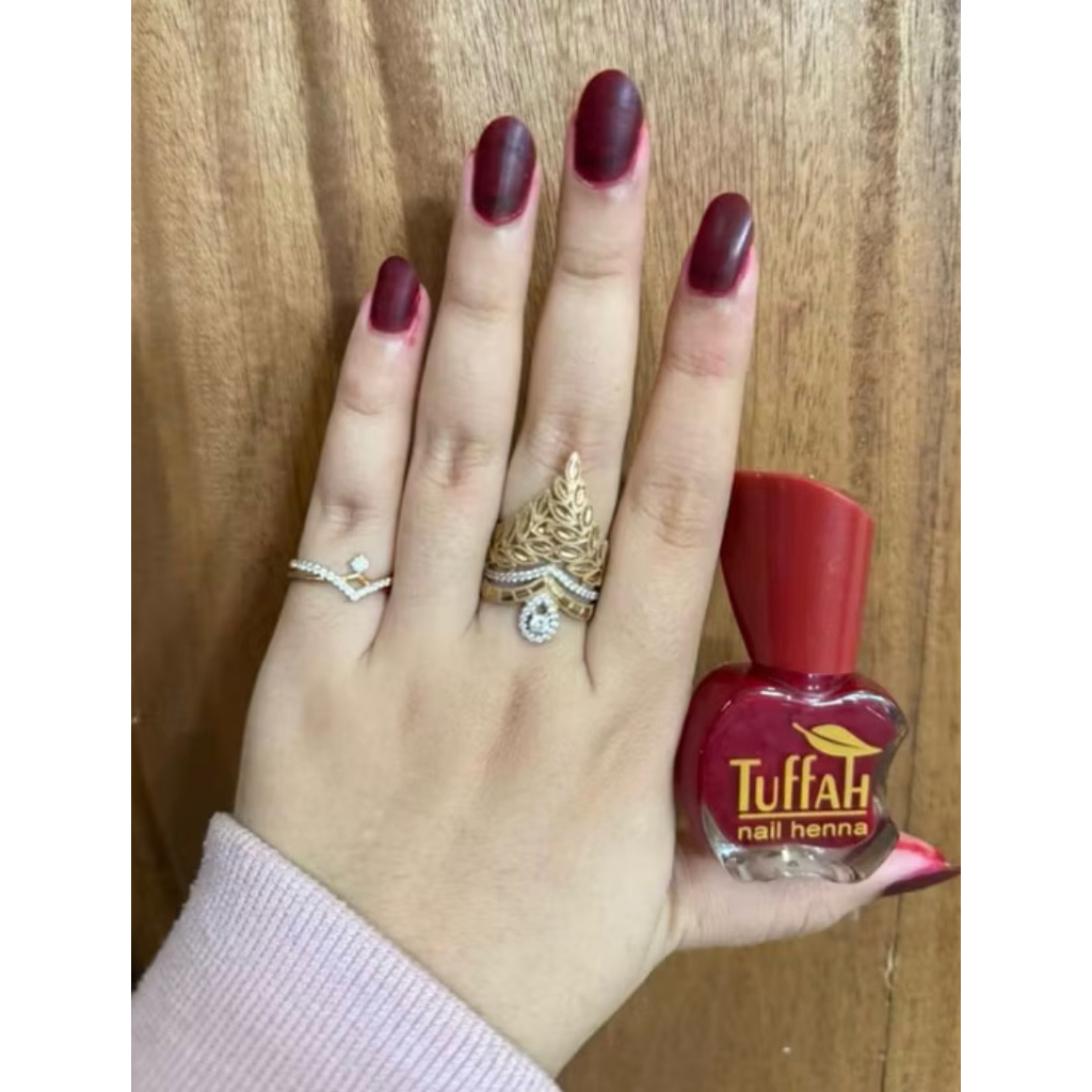 Jual TUFFAH HENNA [DARK MAROON SULTAN] BPOM SAH SHOLAT (KEMASAN BARU ...