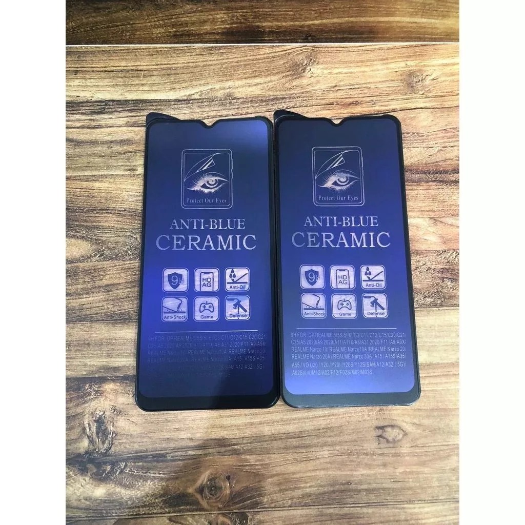 Jual TG tempered glass gaming Ceramic Matte blue Samsung A16 A13 A14 A15 A23 A24 A25 A33 A34 A55 ...
