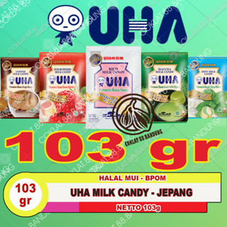 Jual UHA Milk Candy 103gr Permen Susu Jepang Halal – Aneka Rasa Matcha, Milk, Strawberry, Mint ...