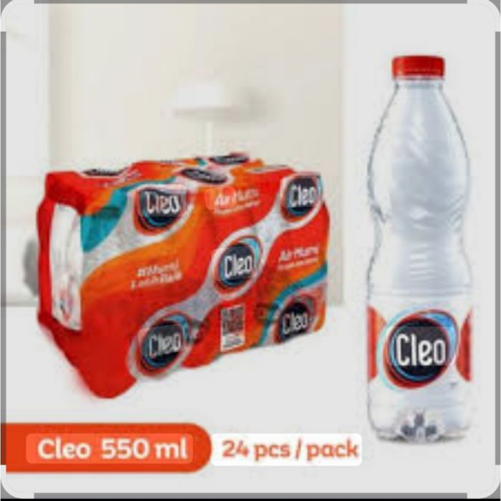 Jual cleo botol 550ml(24pcs) | Shopee Indonesia