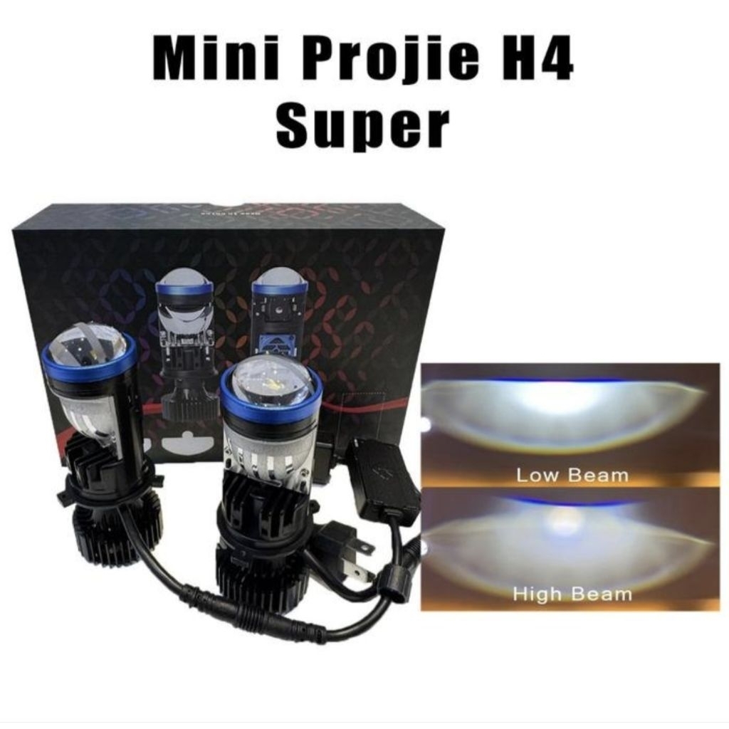 Jual Biled AES H4 Mini Projie H4 SUPER HI LOW BEAM H4 LASER Mobil ...