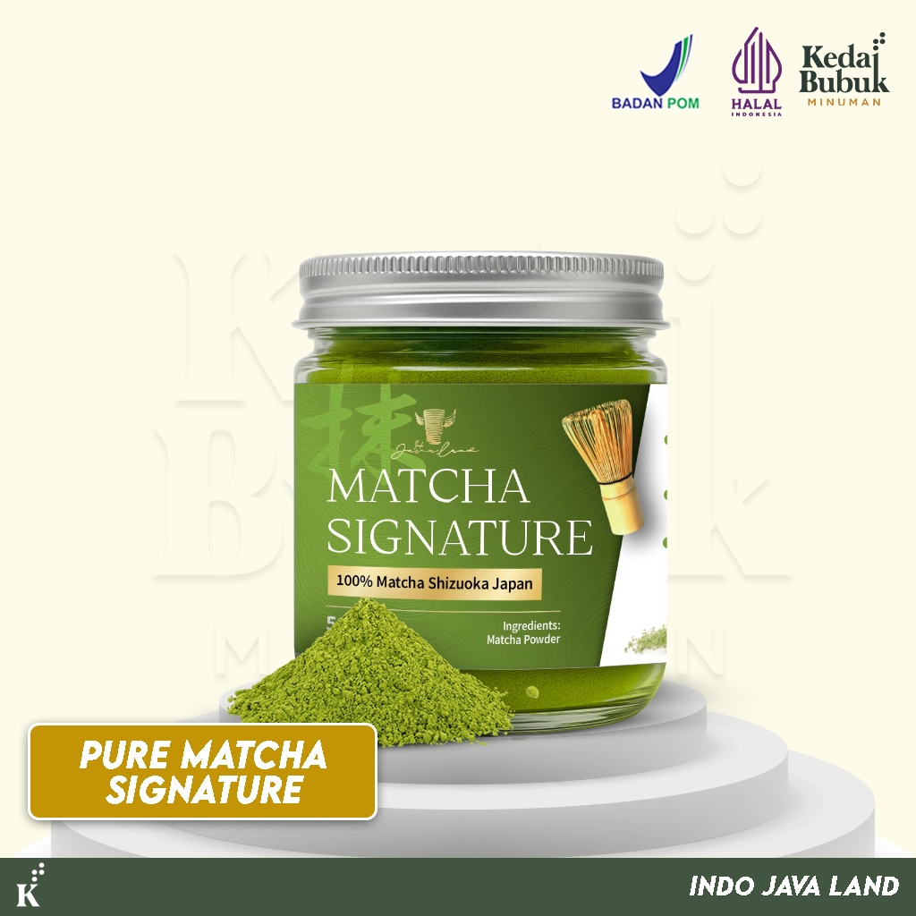 Jual Javaland Pure Matcha Signature Powder / Bubuk Matcha Shizuoka 50 ...