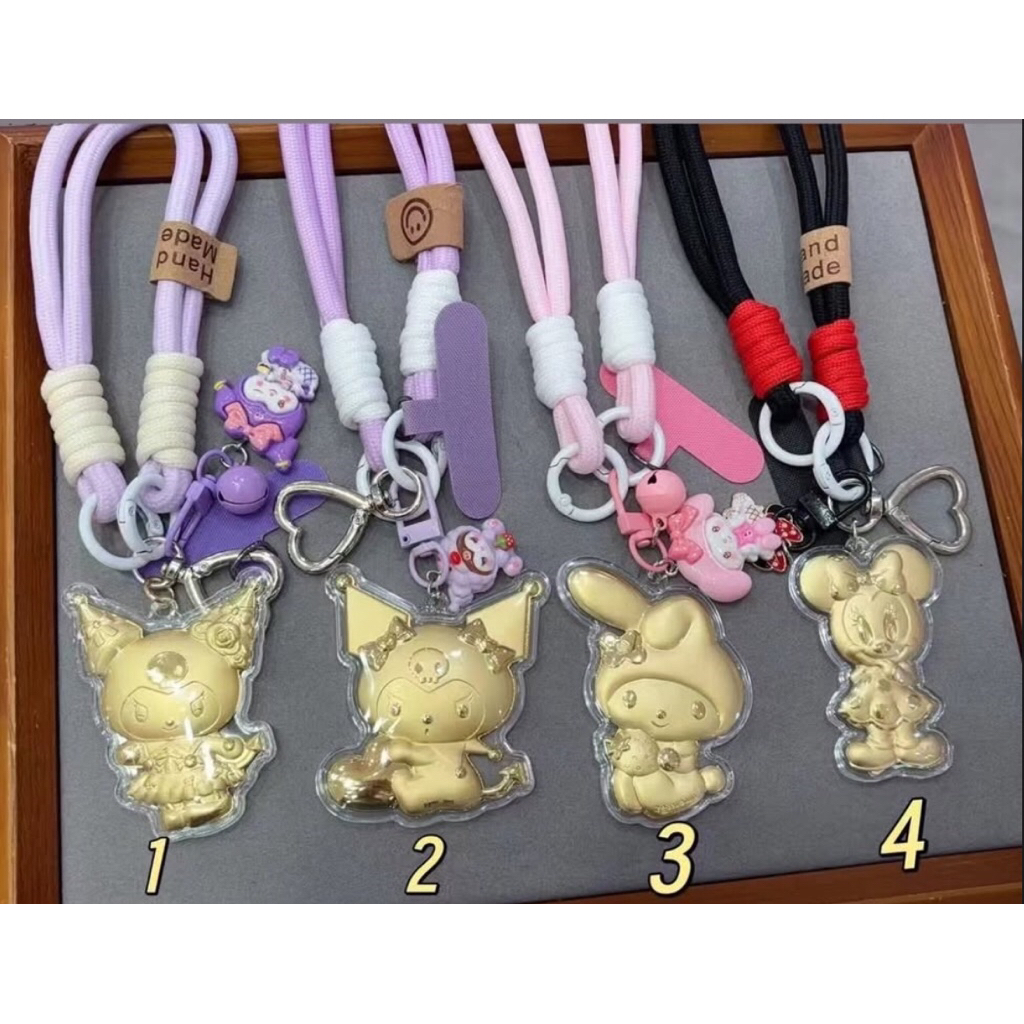 Jual GANCI EMAS / BAG CHARM GOLD 24K KEYCHAIN 999 PHONE STRAP LUCU ...