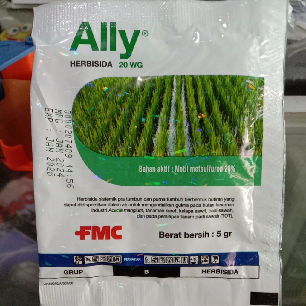 Jual Racun rumput untuk padi, herbisida untuk padi, Ally 20WG kemasan ...