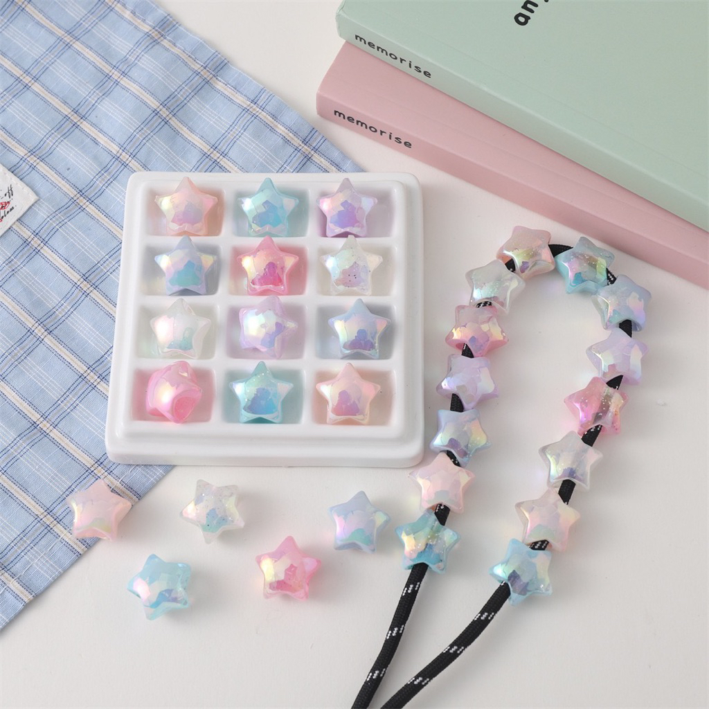 Jual (1Pcs) J610 Manik Luxury 3D Star Glitter | Shopee Indonesia