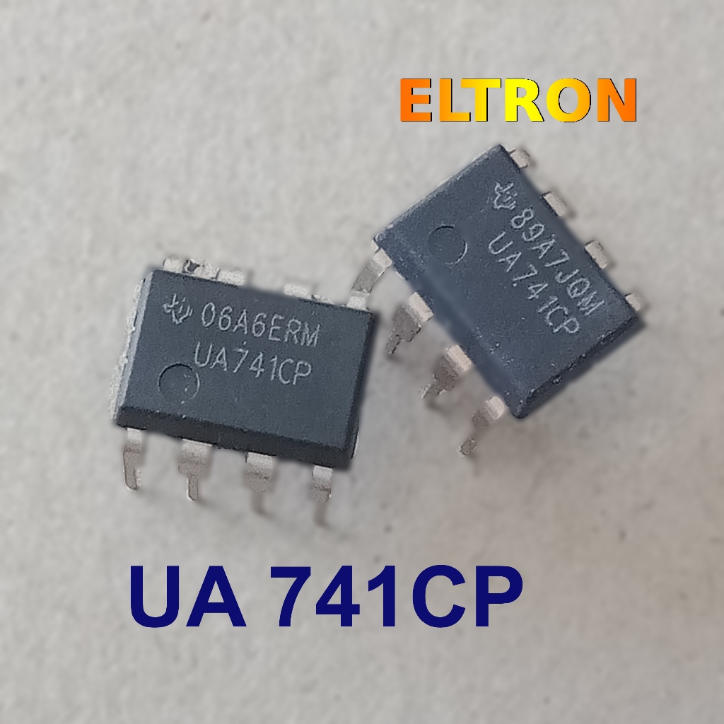 Jual IC OP AMP UA741CP UA 741CN | Shopee Indonesia