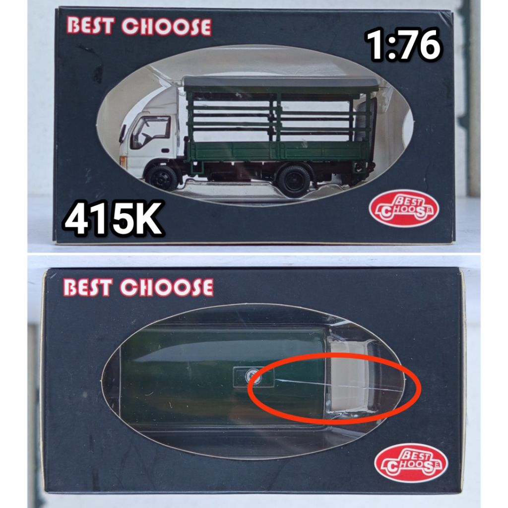 Jual Diecast Mini Scale 76 Best Choise Mobil Truck Isuzu Elf NPR ...