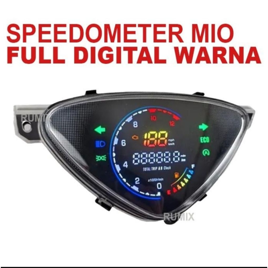 Jual Speedometer Mio Digital Spidometer Full Digital Yamaha Mio Sporty ...
