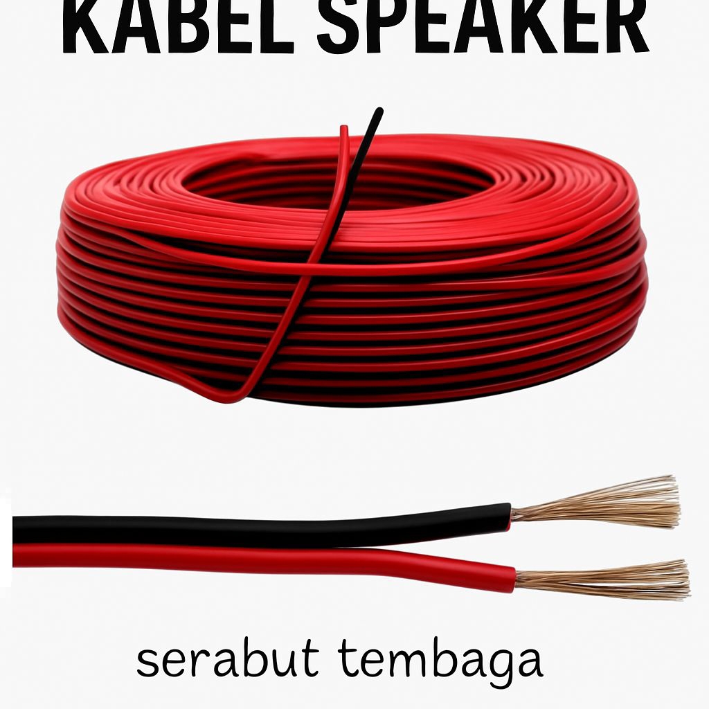 Jual WILSON STANDARD KABEL NYZ KABEL SPEAKER KABEL MERAH HITAM UKURAN ...