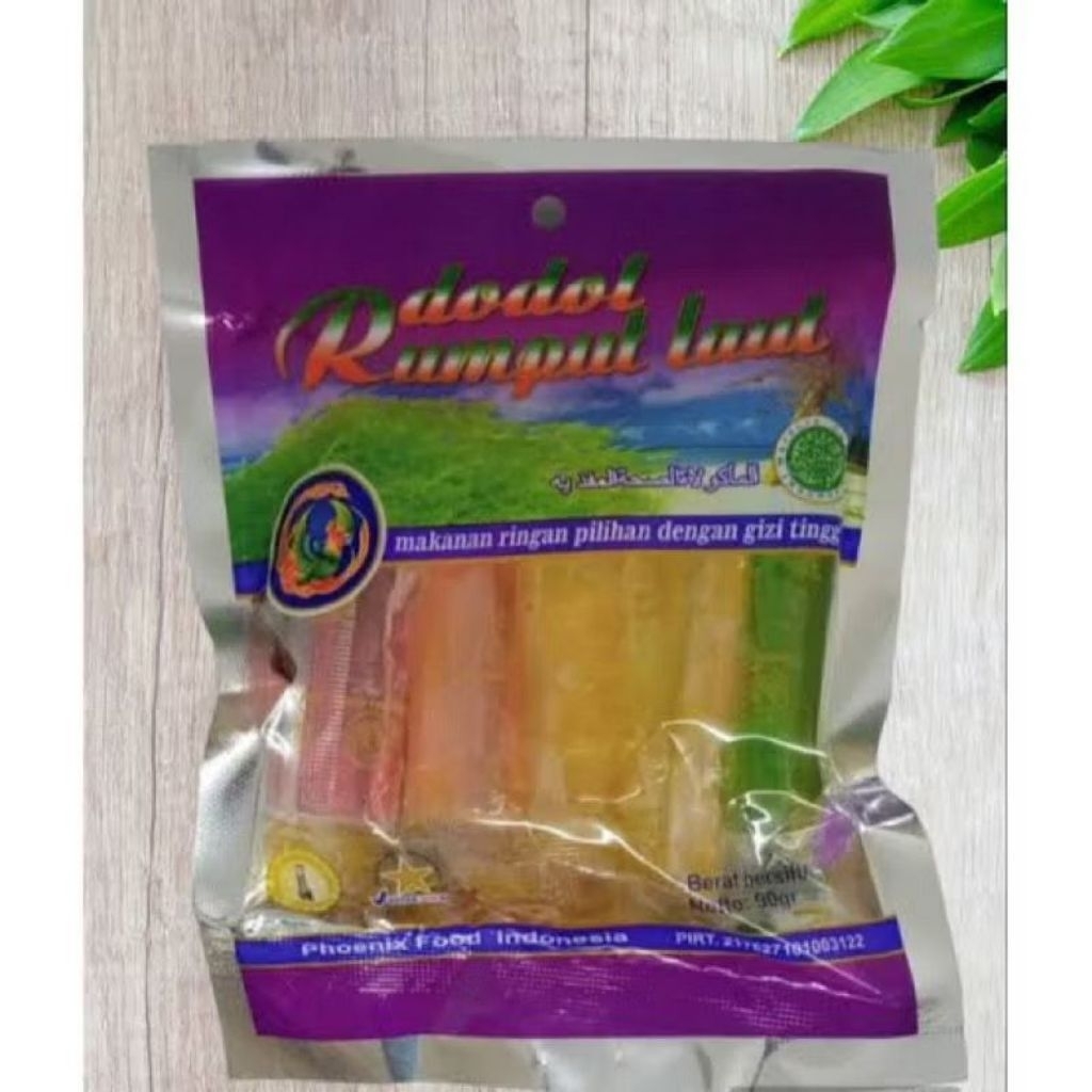Jual Kinjo jelly candy dodol rumput laut phoenix HALAL khas mataram ...