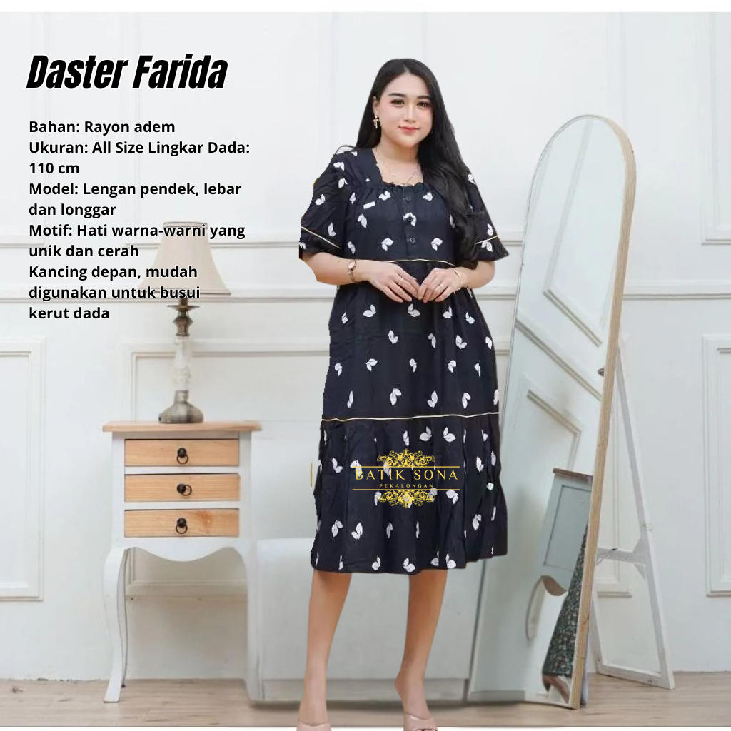 Jual Daster Remaja Wanita Motif Batik Lengan Pendek Busui Friendly ...
