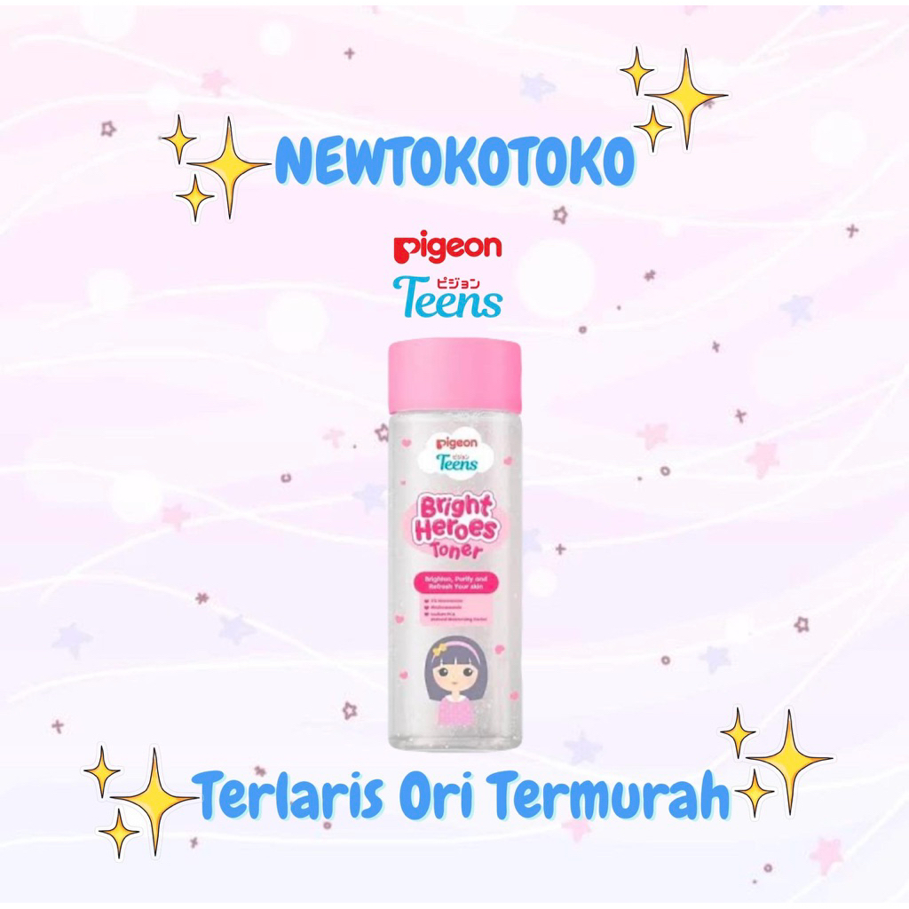 Jual Pigeon Teens Bright Heroes Toner 100ml | Shopee Indonesia
