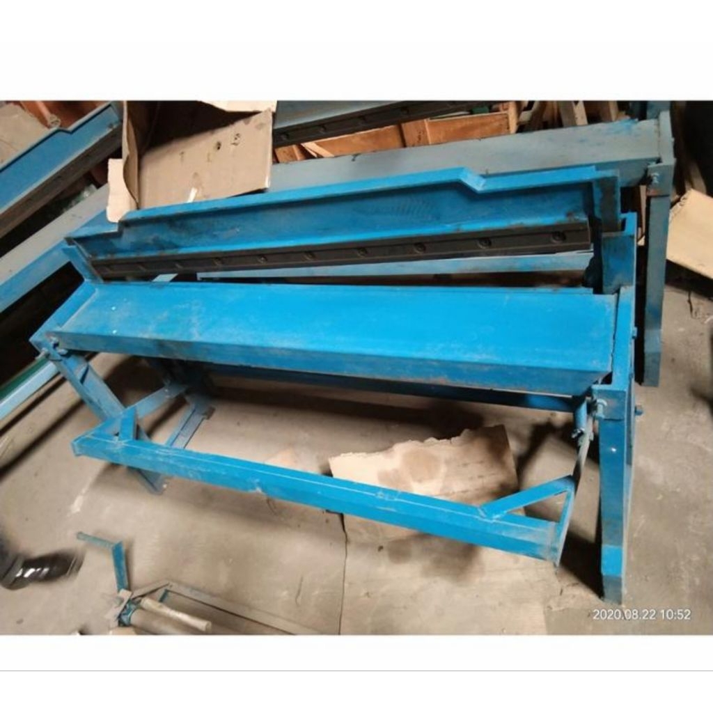 Jual Mesin shear shearing potong plat pelat manual kaki max 1mm x ...