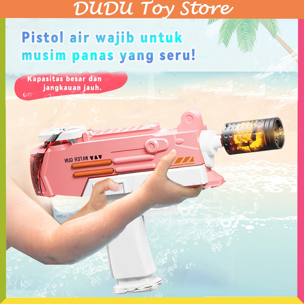 Jual DUDU Mainan Pistol Air [NEW] Anak Water Gun Glock - Semprotan Air ...