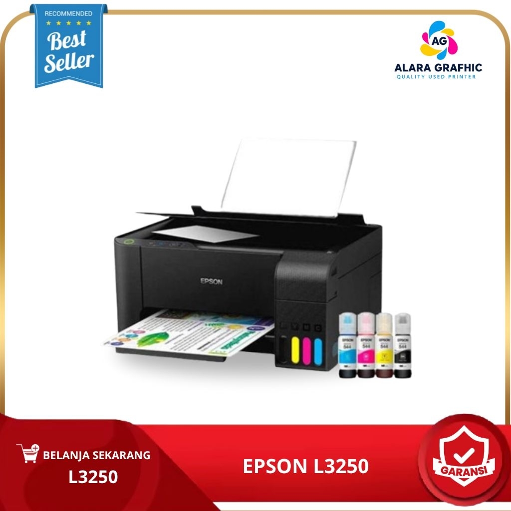 Jual Printer Epson EcoTank L3250 All-in-one (Print-Scan-Copy) (second ...