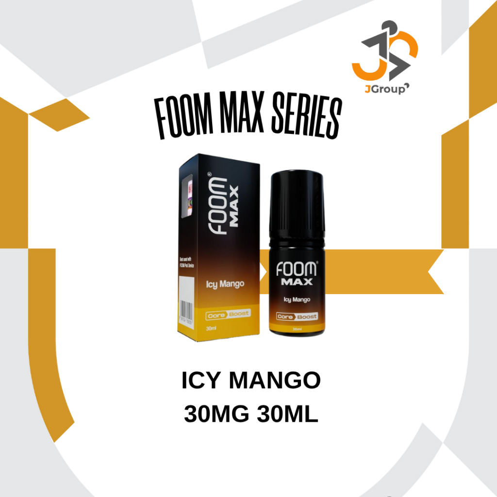 Jual FOOM MAX ICY MANGO SALT NIC 30ML BY FOOM | LIQUID FOOM MAX SERIES ...
