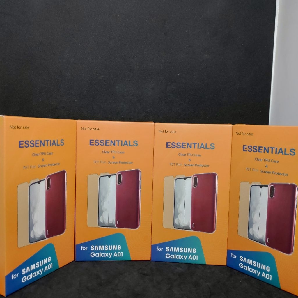 Jual Essentials clear case Samsung galaxy A01 | Shopee Indonesia