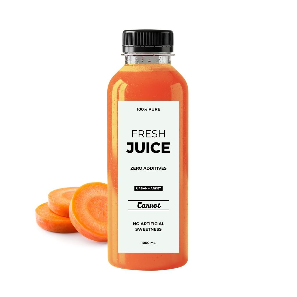 Jual Jus Wortel Segar Cold Pressed 1000 ml – 100% Buah Asli, Murni ...