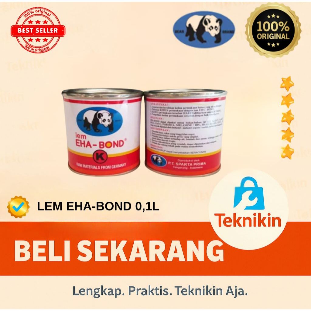 Jual Lem Kuning Eha Bond 100gr / Lem Aibon Serbaguna / Lem Eha-Bond ...