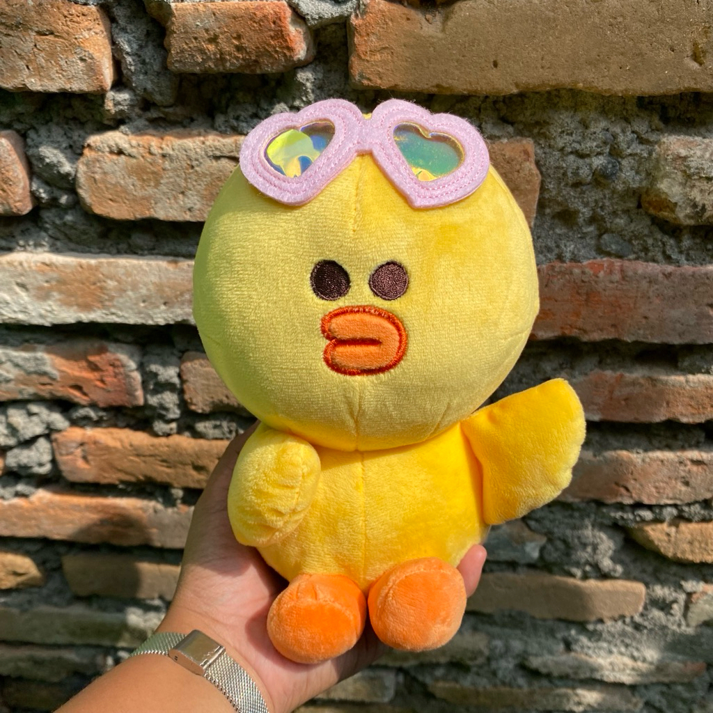 Jual Boneka Sally Line Friends Kacamata | Shopee Indonesia