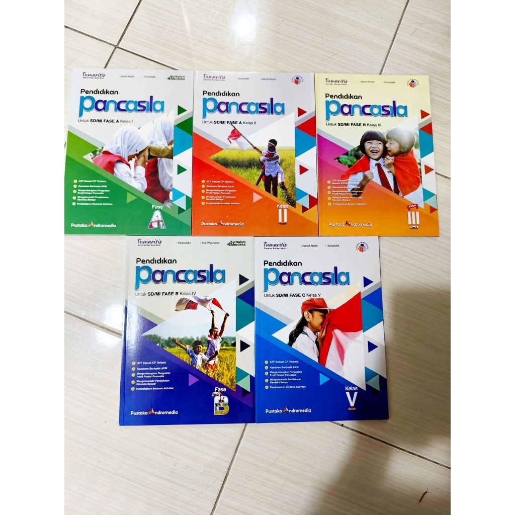 Jual TUMARITIS Pendidikan Pancasila SD Kelas 1 2 3 4 5 Kurikulum ...