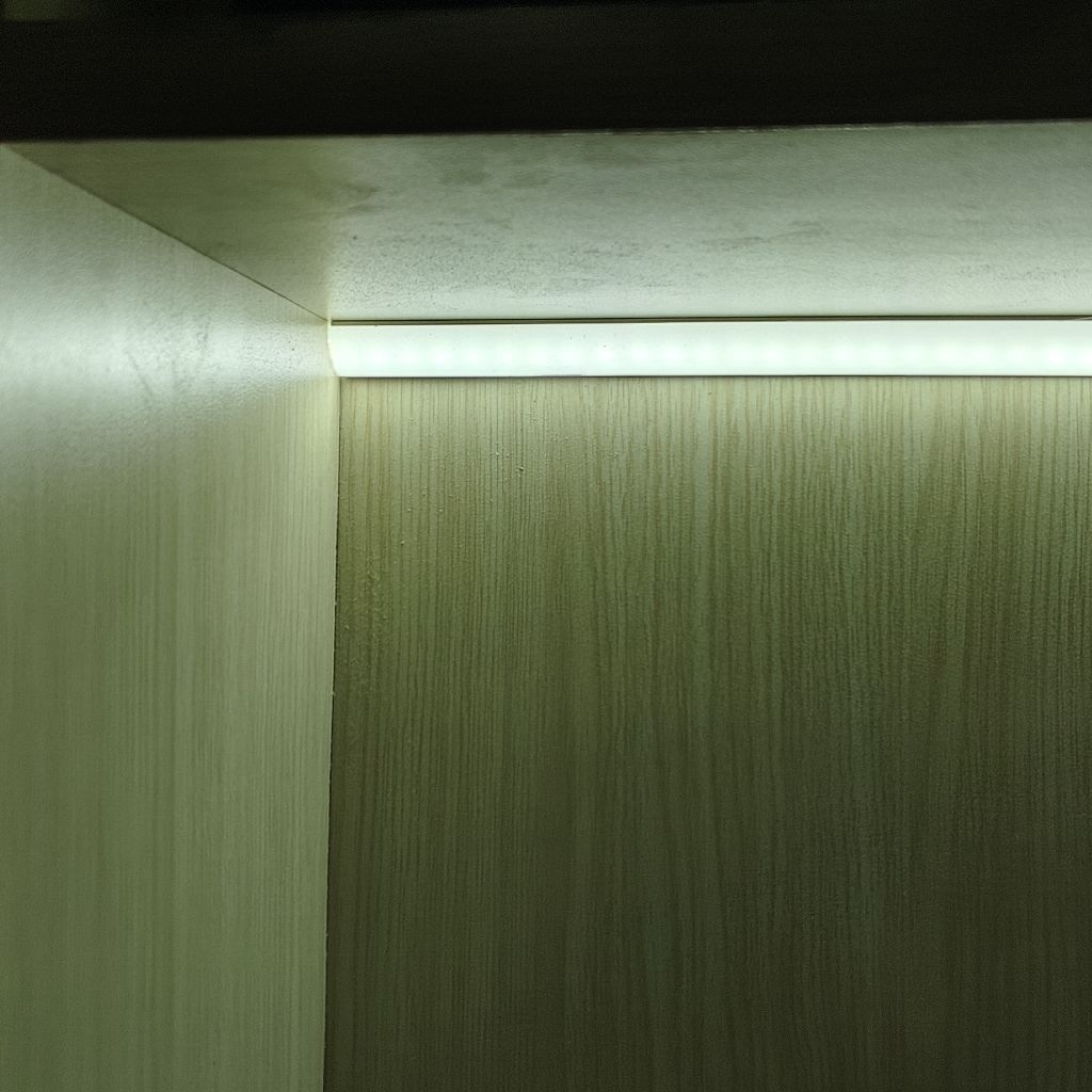 Jual Rulam sudut cover led strip sudut |housing led strip sudut 100cm ...