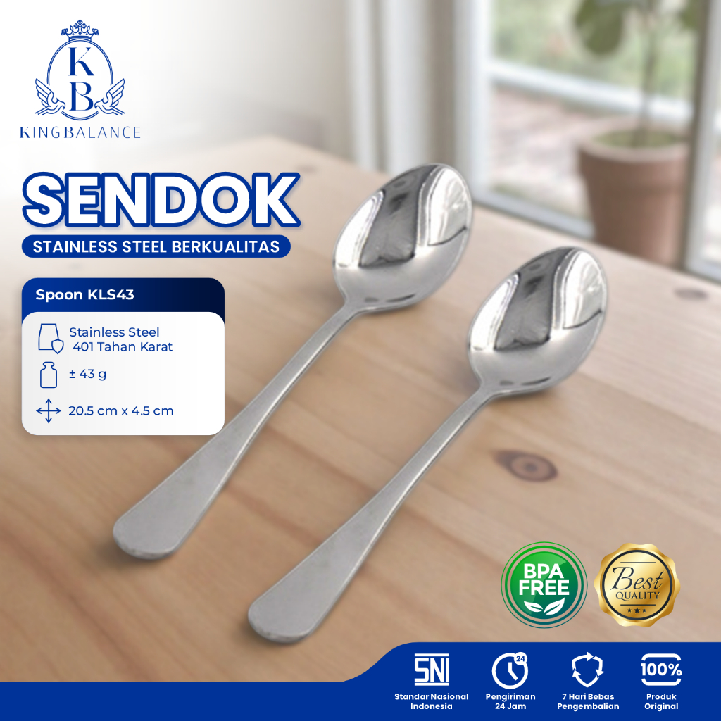 Jual King Balance Sendok Stainless Steel Sendok Teh, Sendok Kopi, dan ...