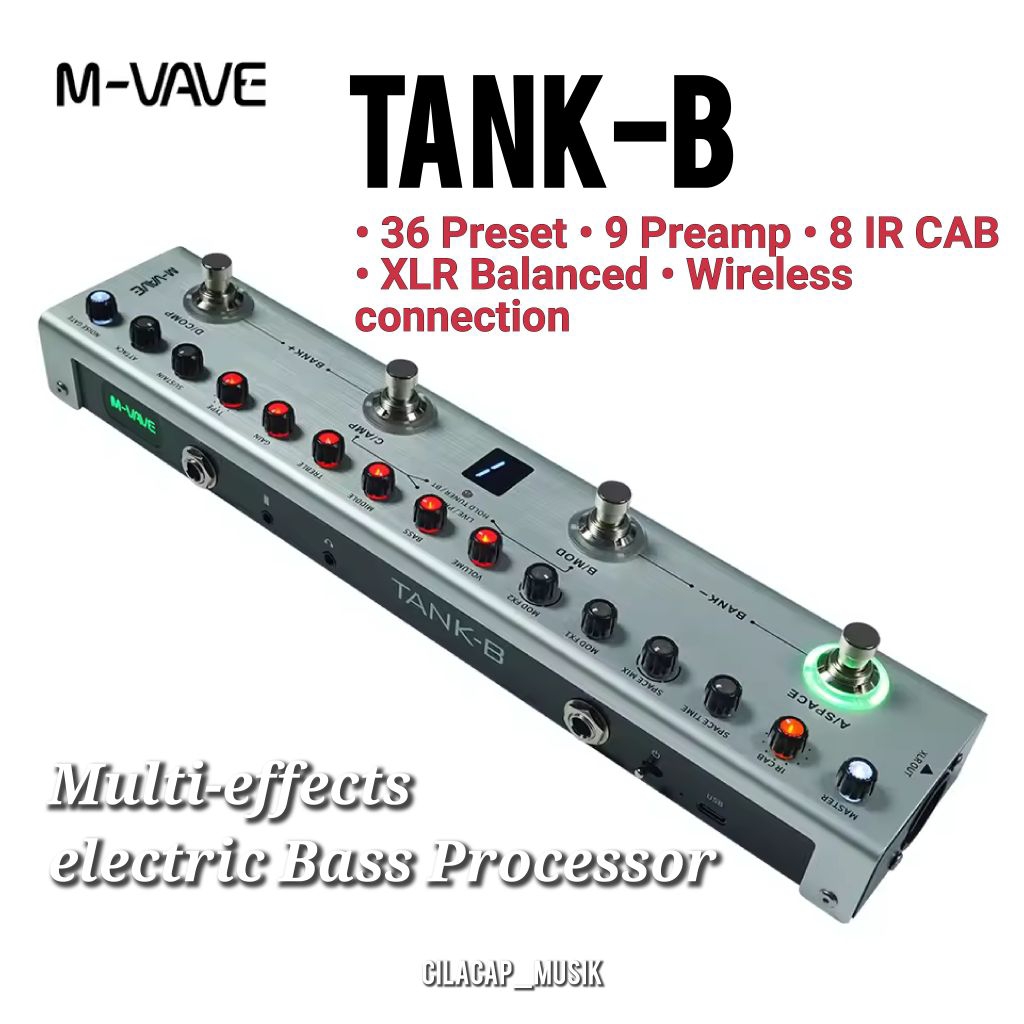 Jual EFEK GITAR BASS M VAVE TANK B MVAVE M-VAVE BASS | Shopee Indonesia