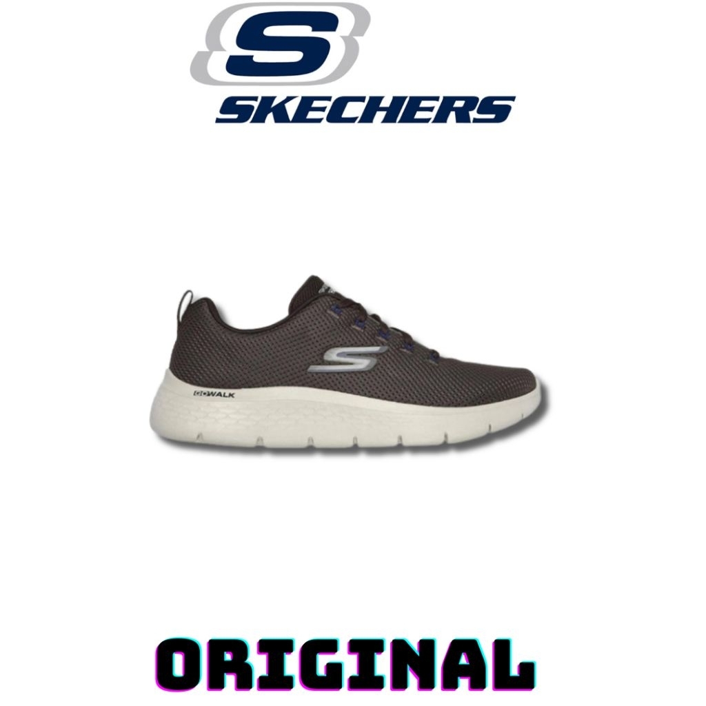 Jual Sepatu Skechers Go Walk Flex Vespid Brown Men's ( 216507/BRN ...