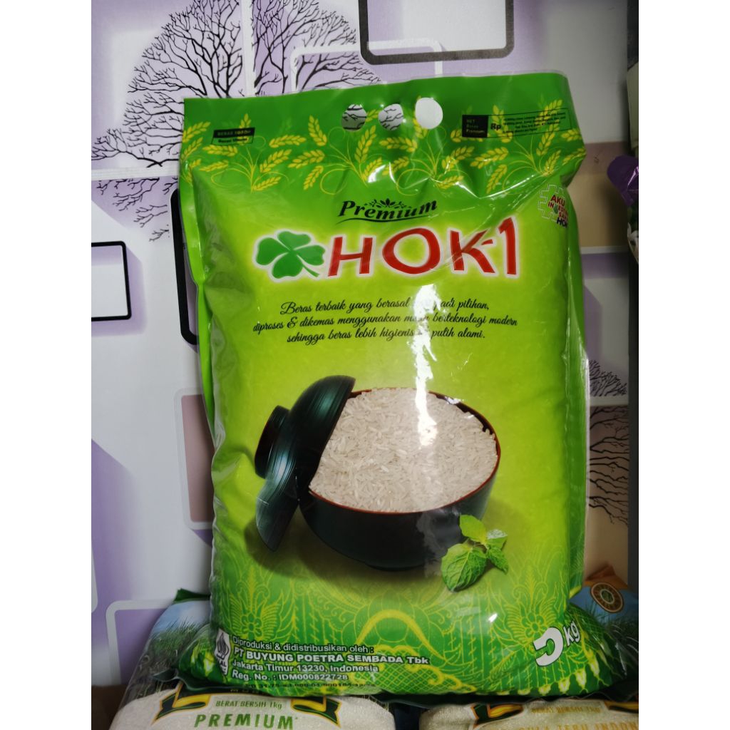 Jual BERAS HOKI PREMIUM 5KG | Shopee Indonesia