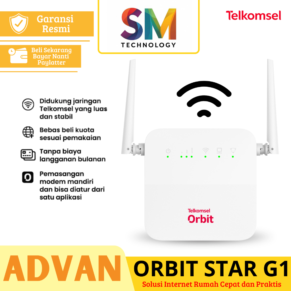 Jual Telkomsel Orbit Star G1 Modem Wifi 4G High Speed | Shopee Indonesia