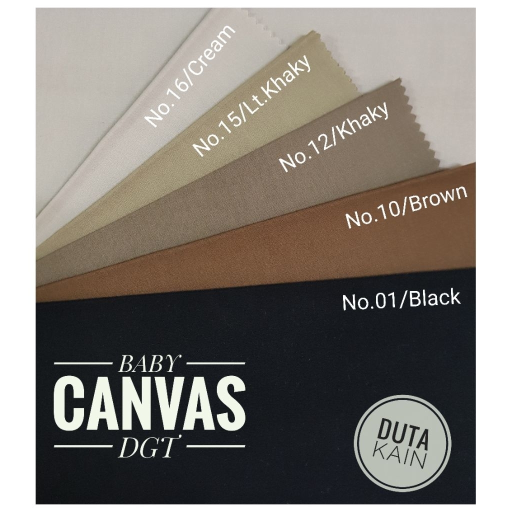 Jual Kain Baby Canvas / Bahan Baby Canvas / Bahan Kain Baby Canvas ...