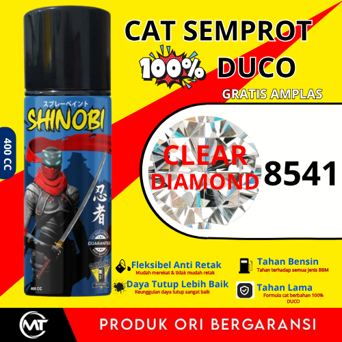 Jual Cat Semprot Pilok Pilox Pylox Shinobi Clear Diamond 8541 1k 2k ...