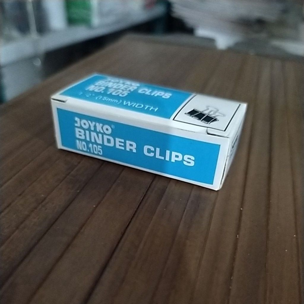 Jual binder clip joyko / klip kertas / penjepit clips file dokumen 105 ...