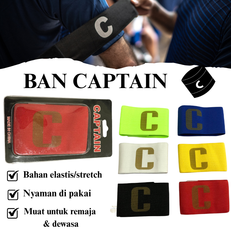 Jual Ban Captain Sepak Bola Futsal / Ban Kapten Armband | Shopee Indonesia