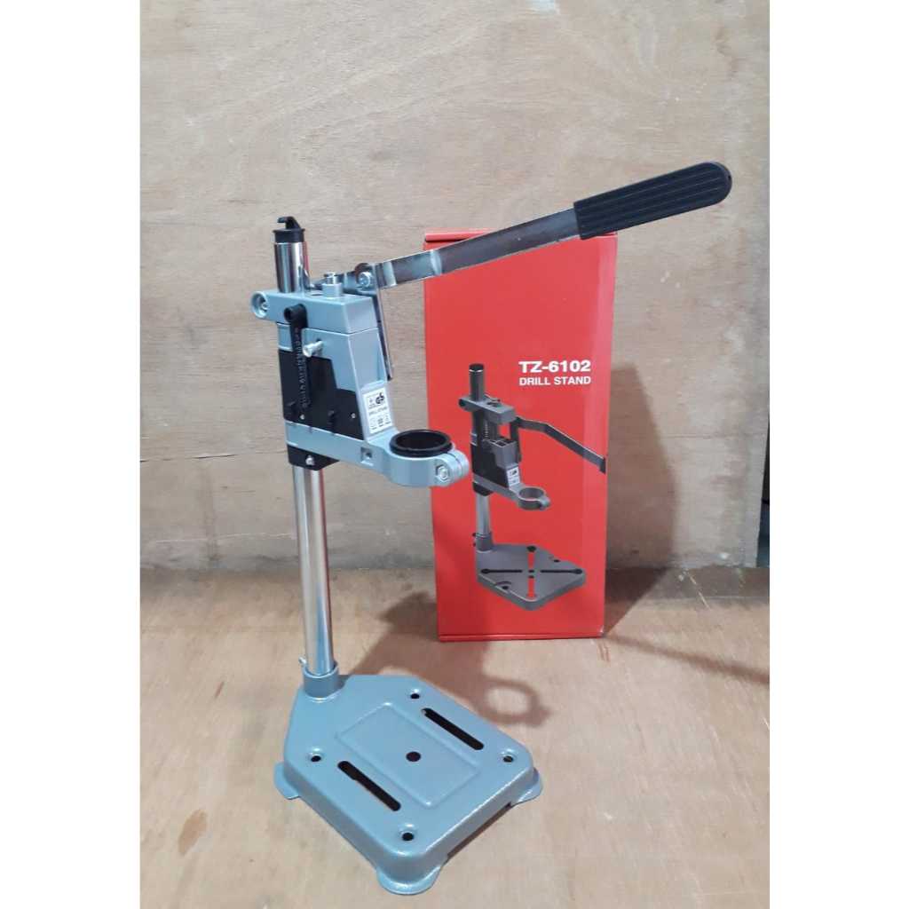 Jual stand drill TZ6102 stan bor dudukan mesin bor tangan holder penyanggah mesin bor | Shopee ...