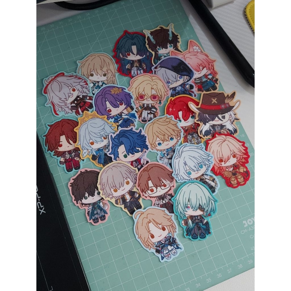 Jual [ imajinyasachi ] HSR Honkai Star Rail Glitter Sticker | Shopee ...