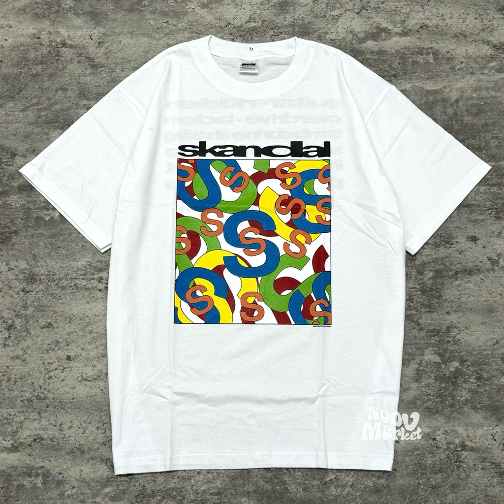 Jual Skandal - Powerpop Tshirt - White | Official Merchandise | Shopee ...