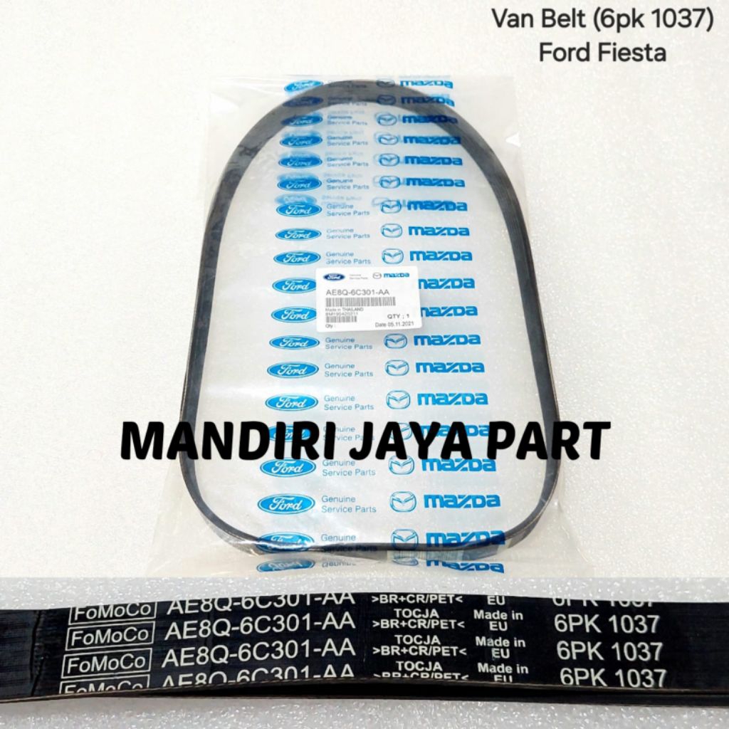 Jual FANBELT-TALI KIPAS FORD FIESTA 6PK1037 ORIGINAL | Shopee Indonesia