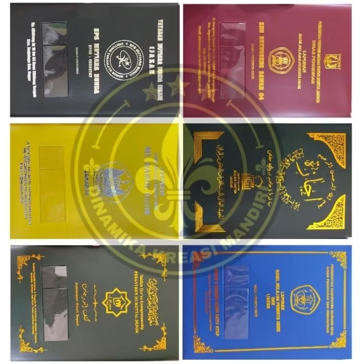 Jual CUSTOM MAP RAPORT FREE DESIGN (isi 10-14) HOTPRINT SD, SMP, SMA ...