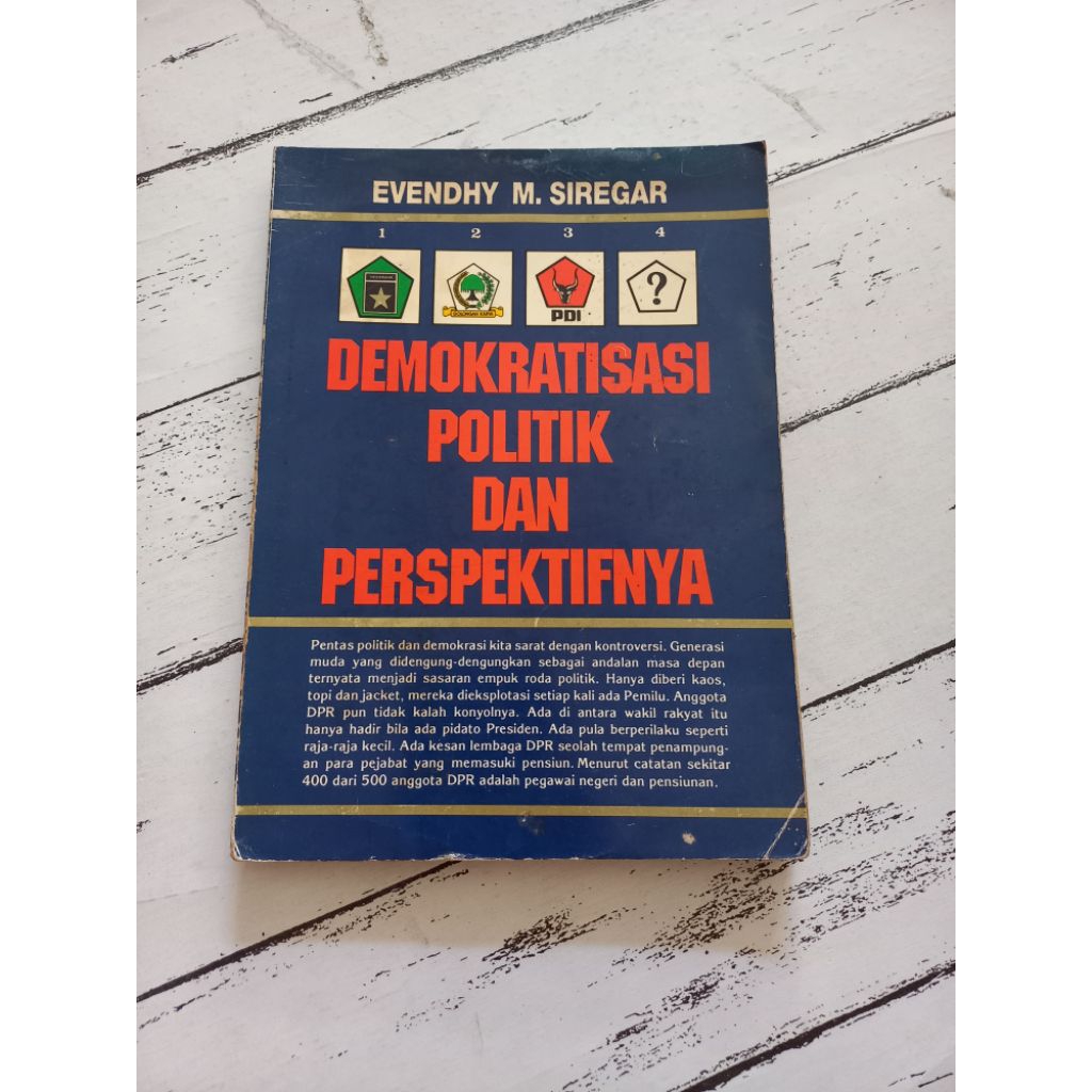 Jual BUKU DEMOKRATISASI POLIK DAN PERSPEKTIFNYA | Shopee Indonesia