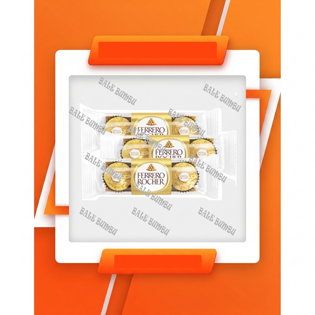 Jual Ferrero Rocher Premium Chocolate Isi 3pcs cokelat sultan | Shopee ...