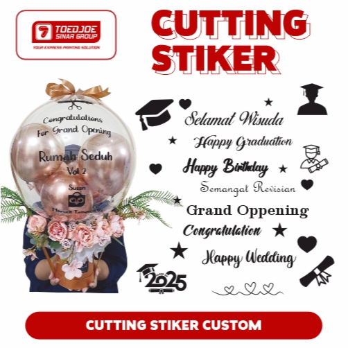 Jual CUTTING STIKER NAMA, LOGO CUSTOM ACARA, WEDDING, WISUDA | Shopee ...