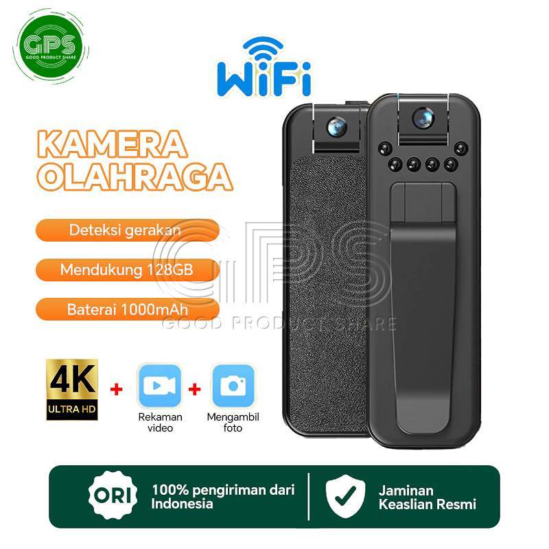 Jual Kamera Mini WiFi L7 gopro HD 1080p dengan IR Night Vision Nirkabel ...