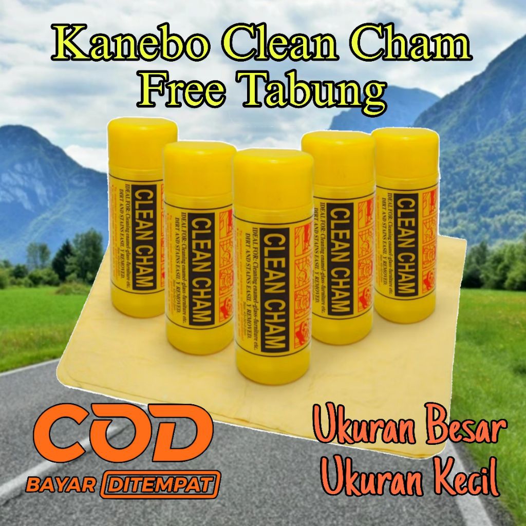Jual Kanebo Clean Cham Free Tabung Ukuran Besar Kecil | Shopee Indonesia